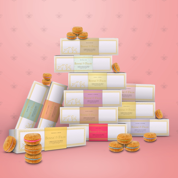 Dog Macarons - 100% Natural Treats for Your Dog | Bonne et Filou
